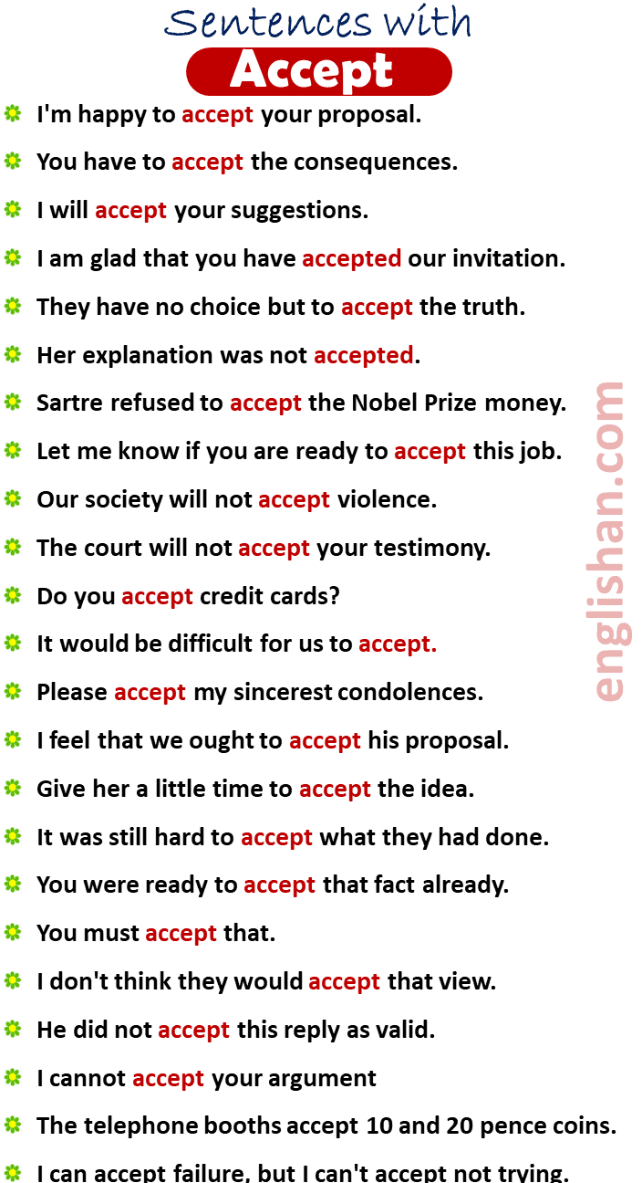 Accept Except and Expect Difference • Englishan